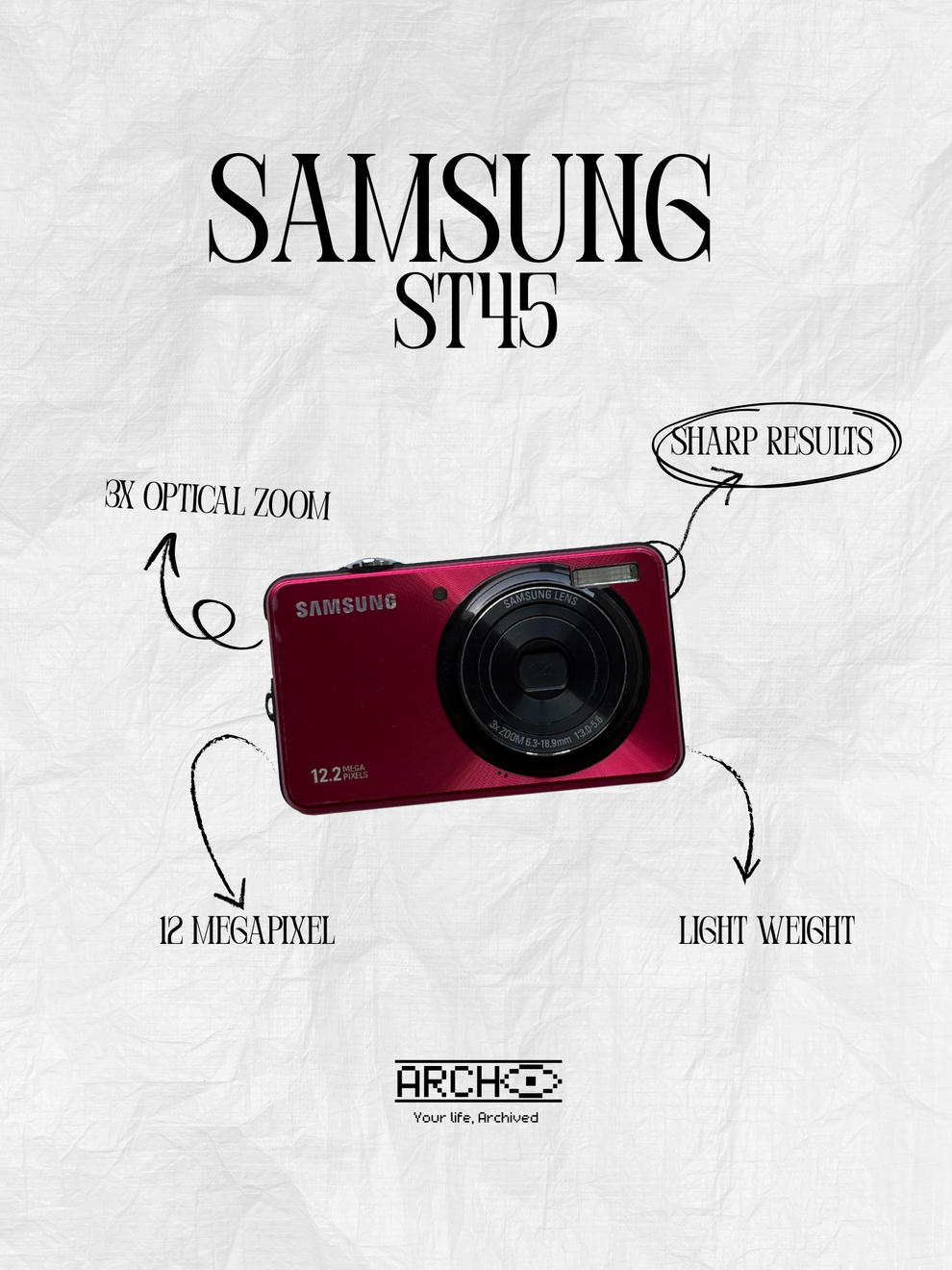 Samsung ST45 in "Bold Pink" – Archeyes